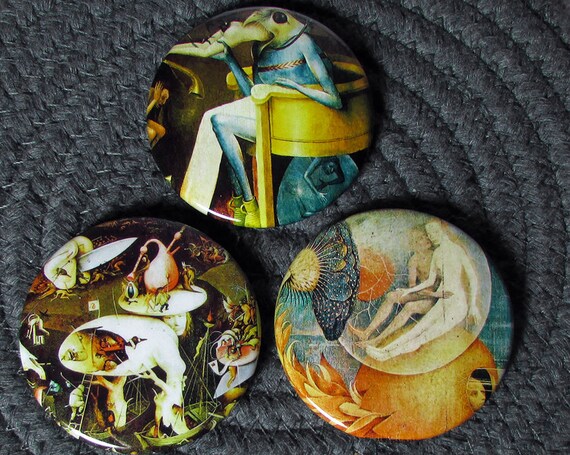 Hieronymus Bosch Magnets Mirror Keychain or Bottle Opener - Etsy