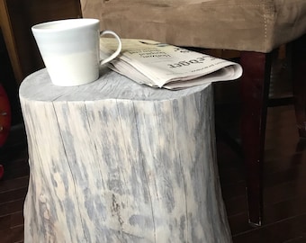 Tree stump table | Etsy