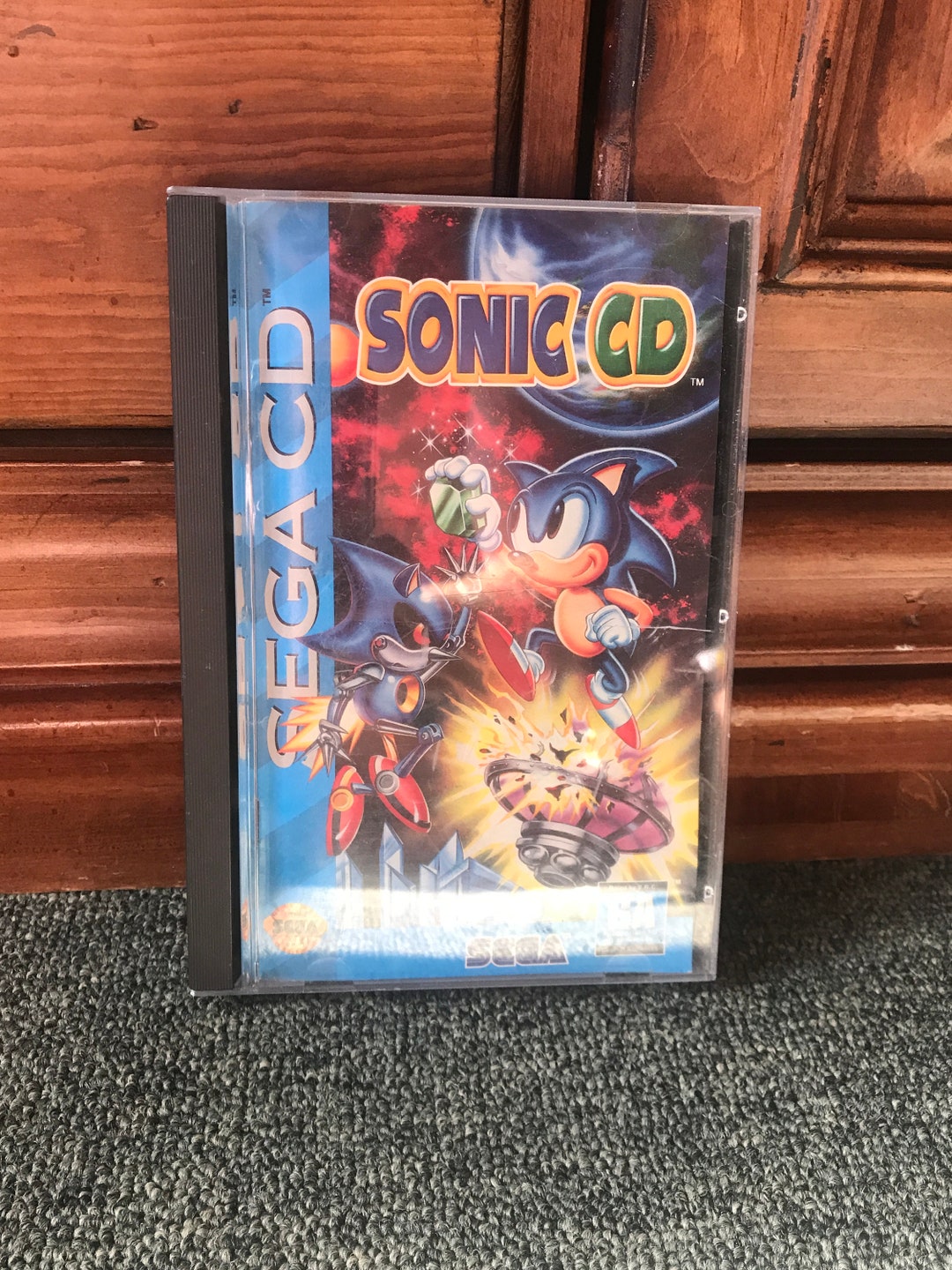 Sonic CD (sega CD, 1993), Tested and Working - Etsy
