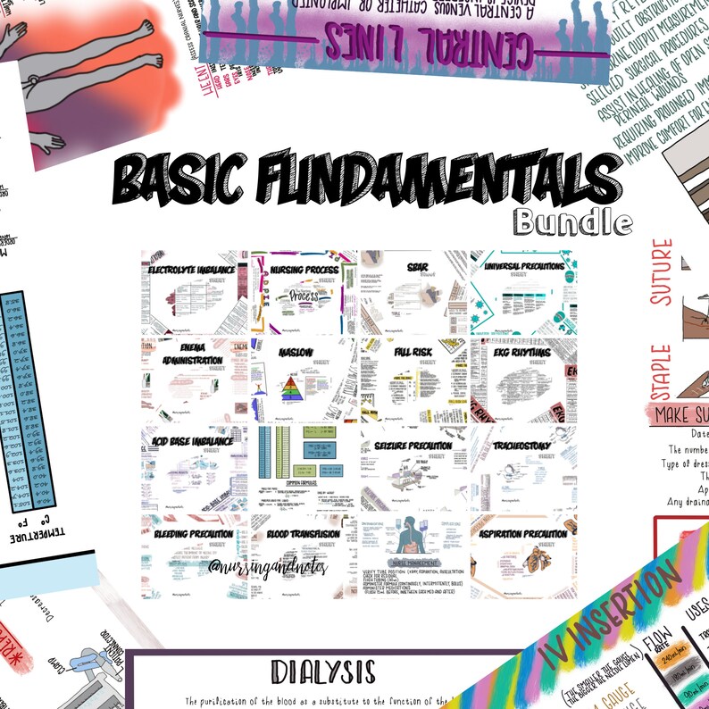 Basic Fundamentals Bundle - Etsy