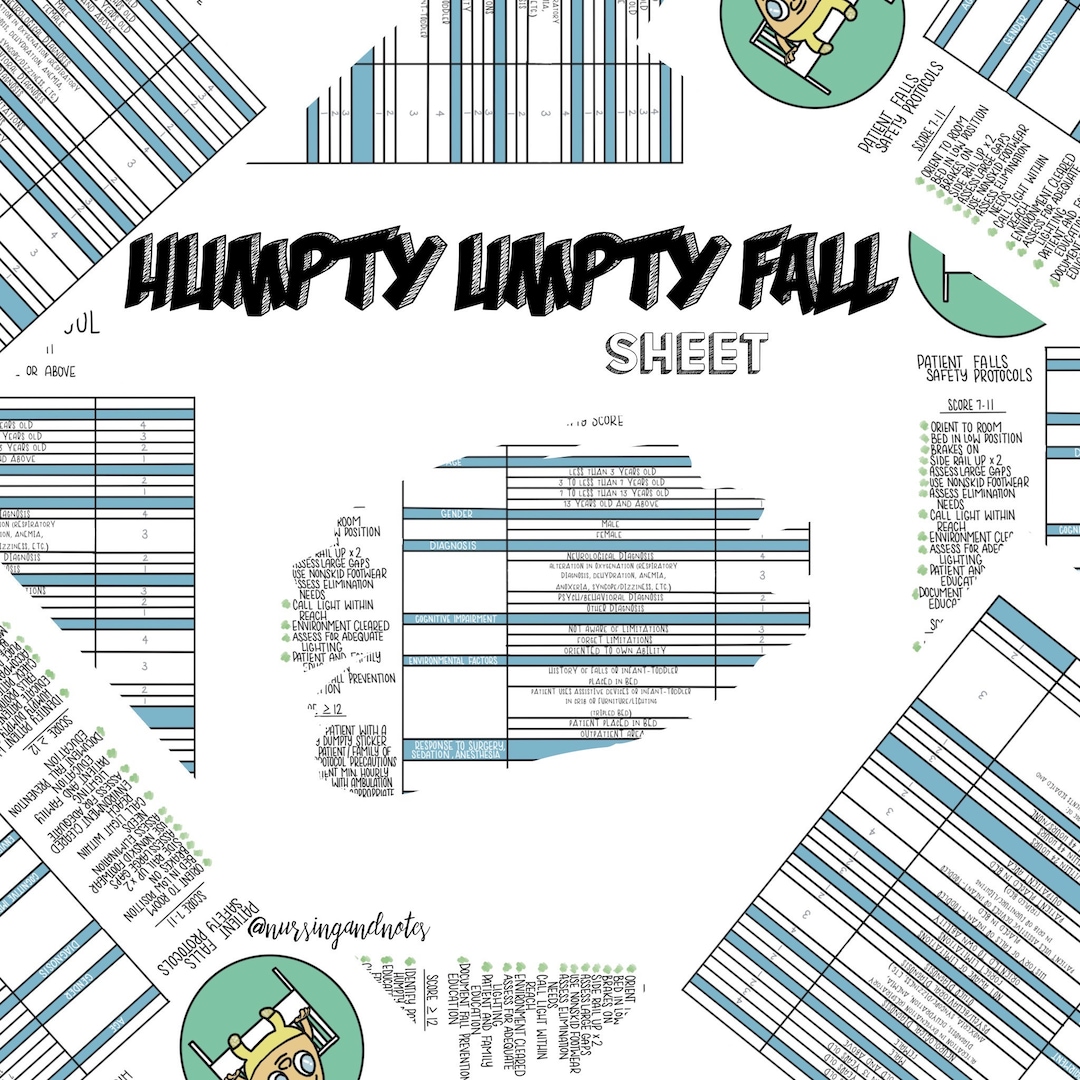 Humpty Dumpty Fall Scale - Etsy