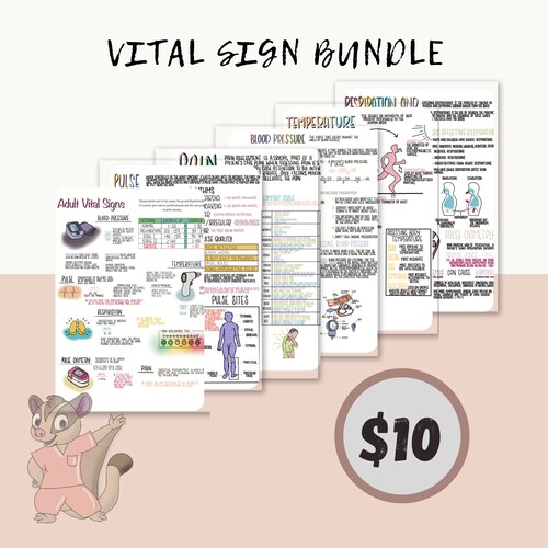 Vital Signs Log Vital Signs Chart Vital Signs Patient Vital - Etsy