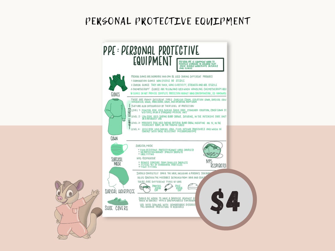 PPE: Personal Protective Equipment - Etsy