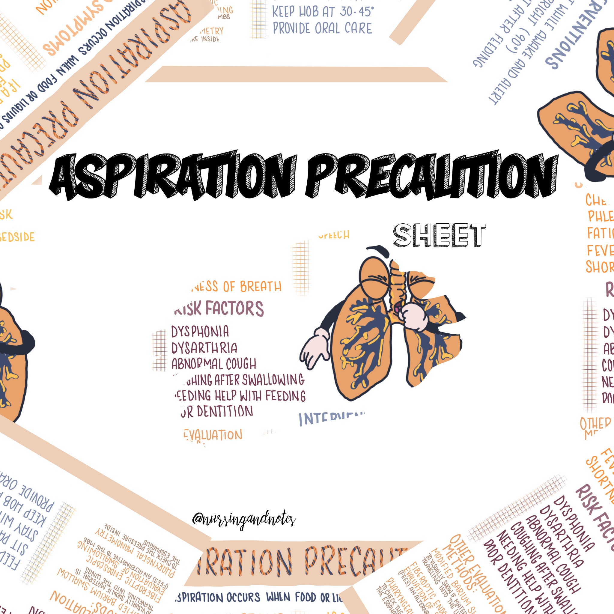 Aspiration Precaution - Etsy