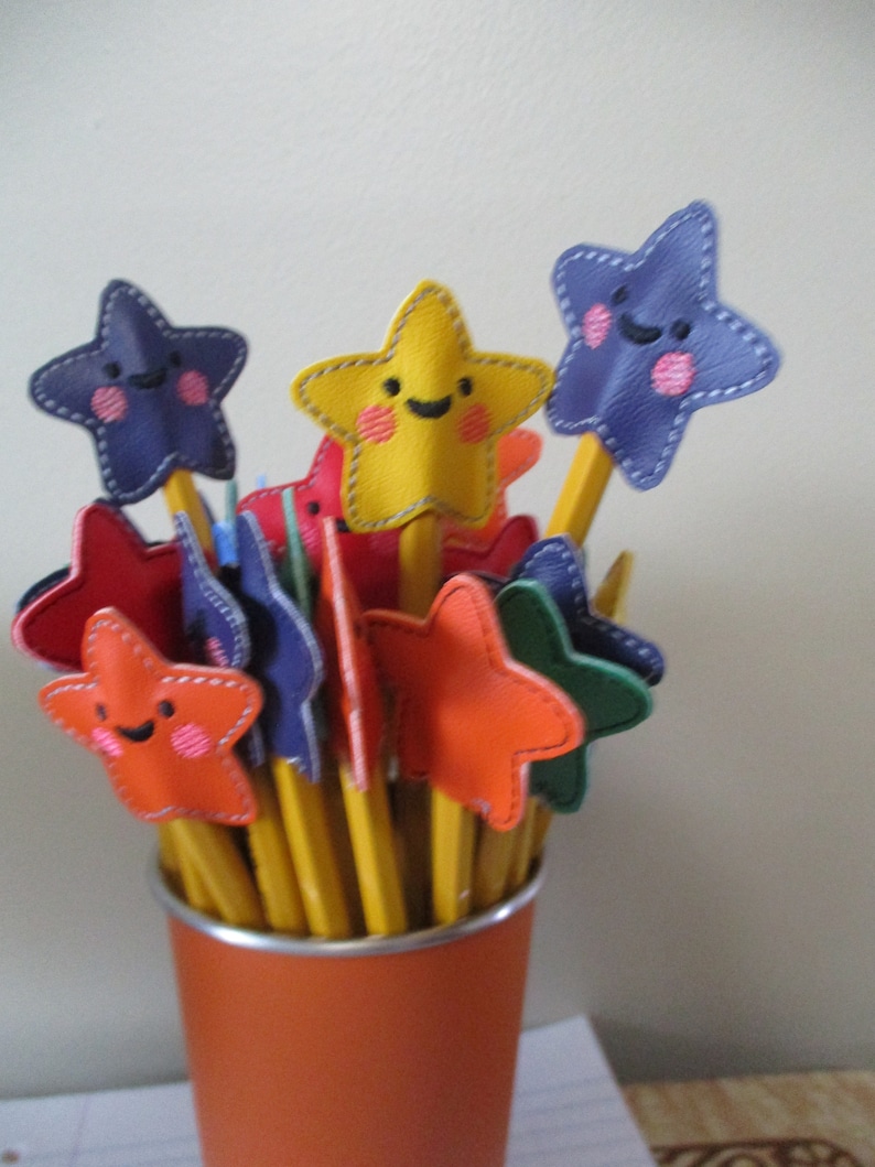Super Star Pencils Toppers - Etsy