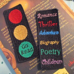 Traffic Light or Reading Categories Bookmark - Etsy