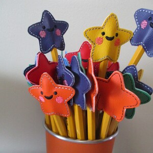 Super Star Pencils Toppers - Etsy