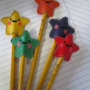 Super Star Pencils Toppers - Etsy