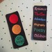 Traffic Light or Reading Categories Bookmark - Etsy