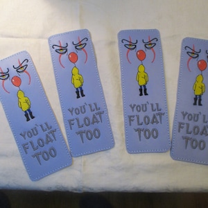 Scary Clown Bookmark - Etsy