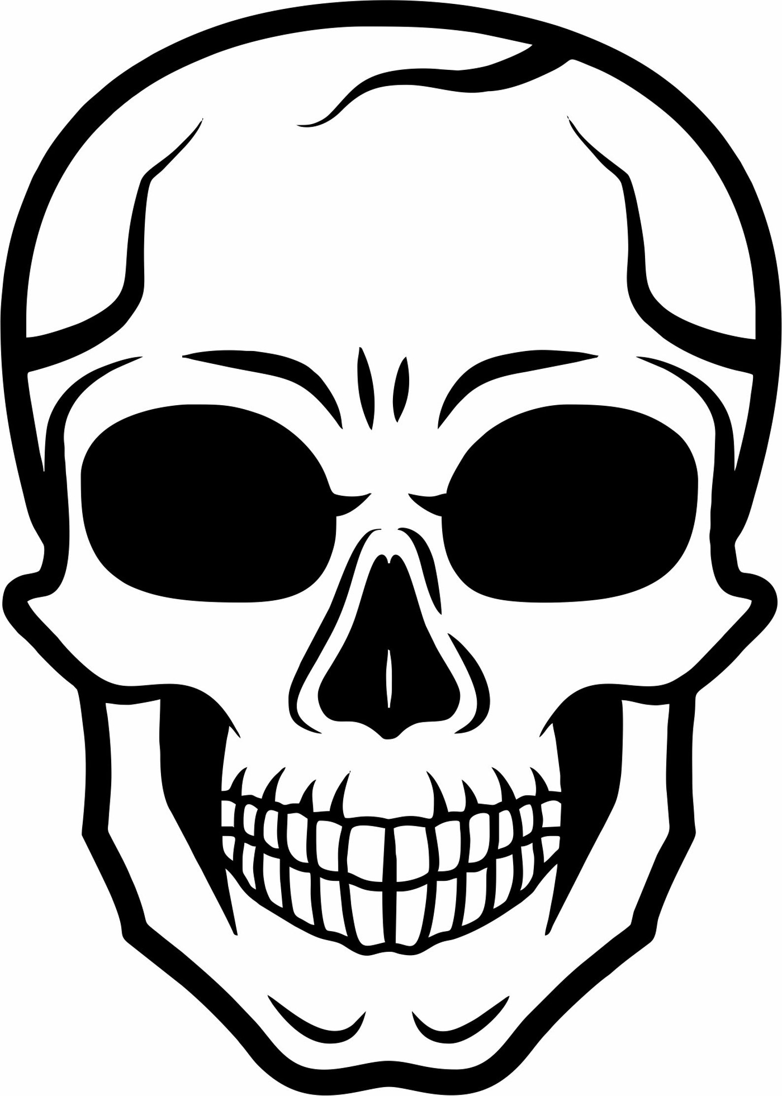 Set of 4 Skulls Svg AI Eps Png PDF files for vinyl - Etsy.de