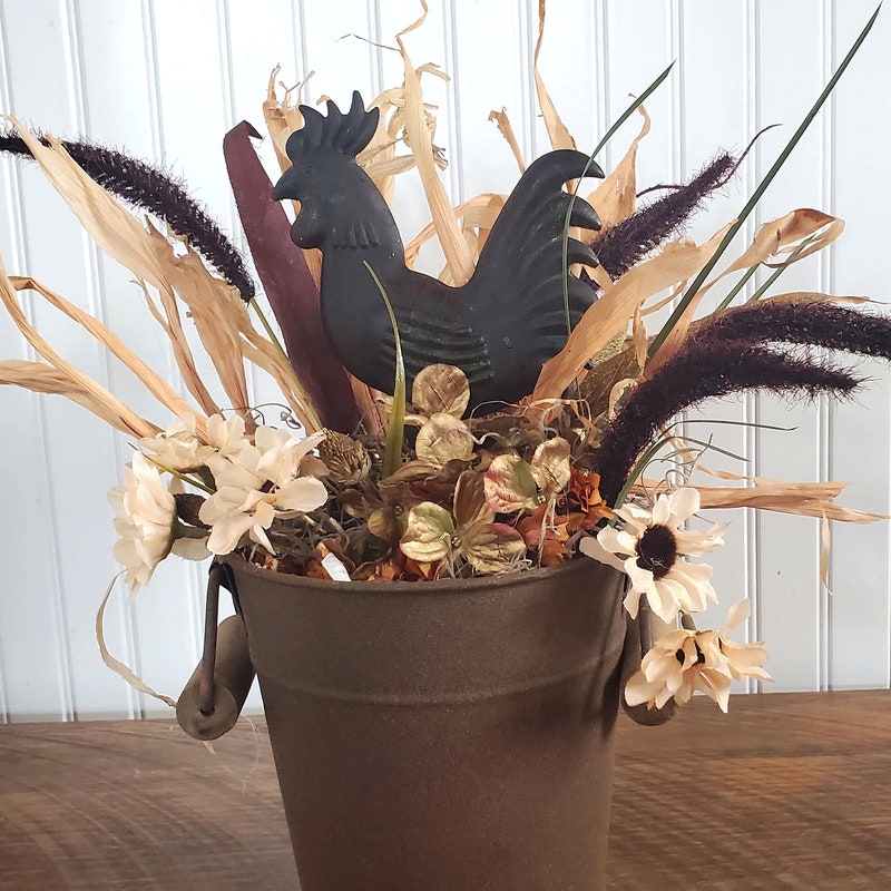 Primitive Rooster - Etsy