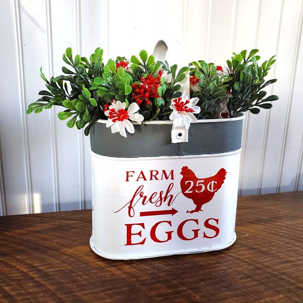 Farmhouse Floral Arrangement - Etsy