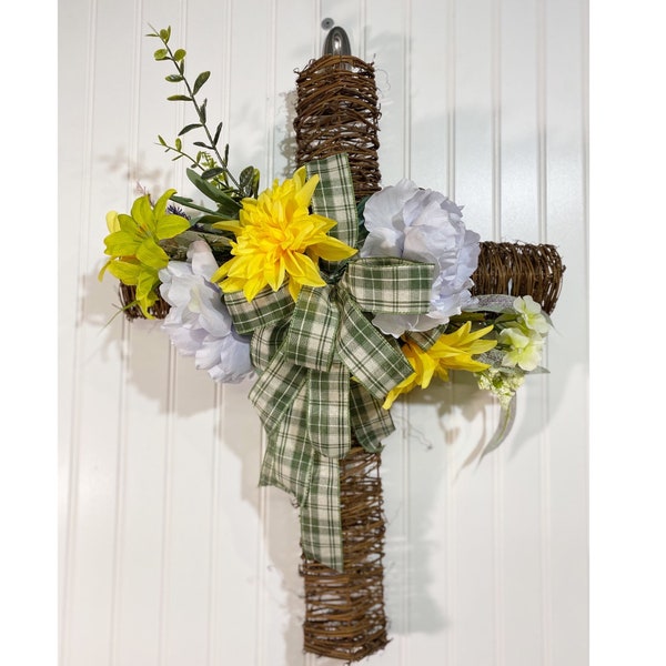 Grapevine Cross - Etsy