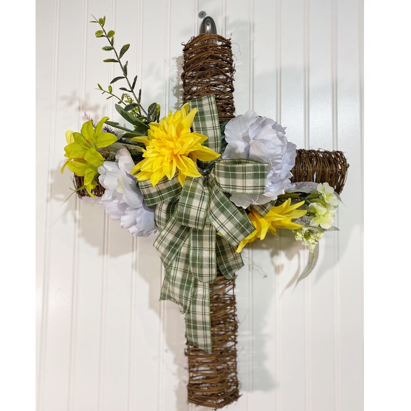 Grapevine Cross - Etsy