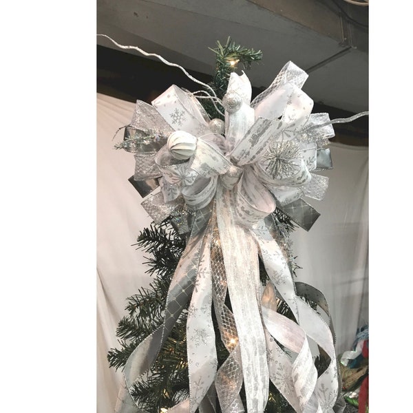 Tree Topper Bow - Etsy
