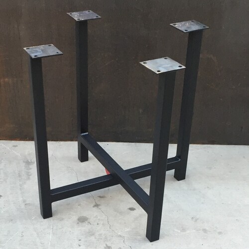 Steel Table Base / Legs H Any Size - Etsy