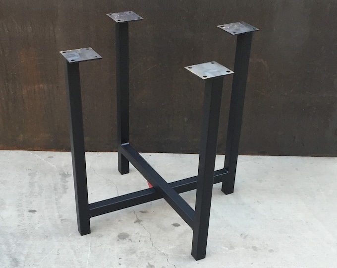 Steel Table Base / Legs H , Any Size !!! - Etsy