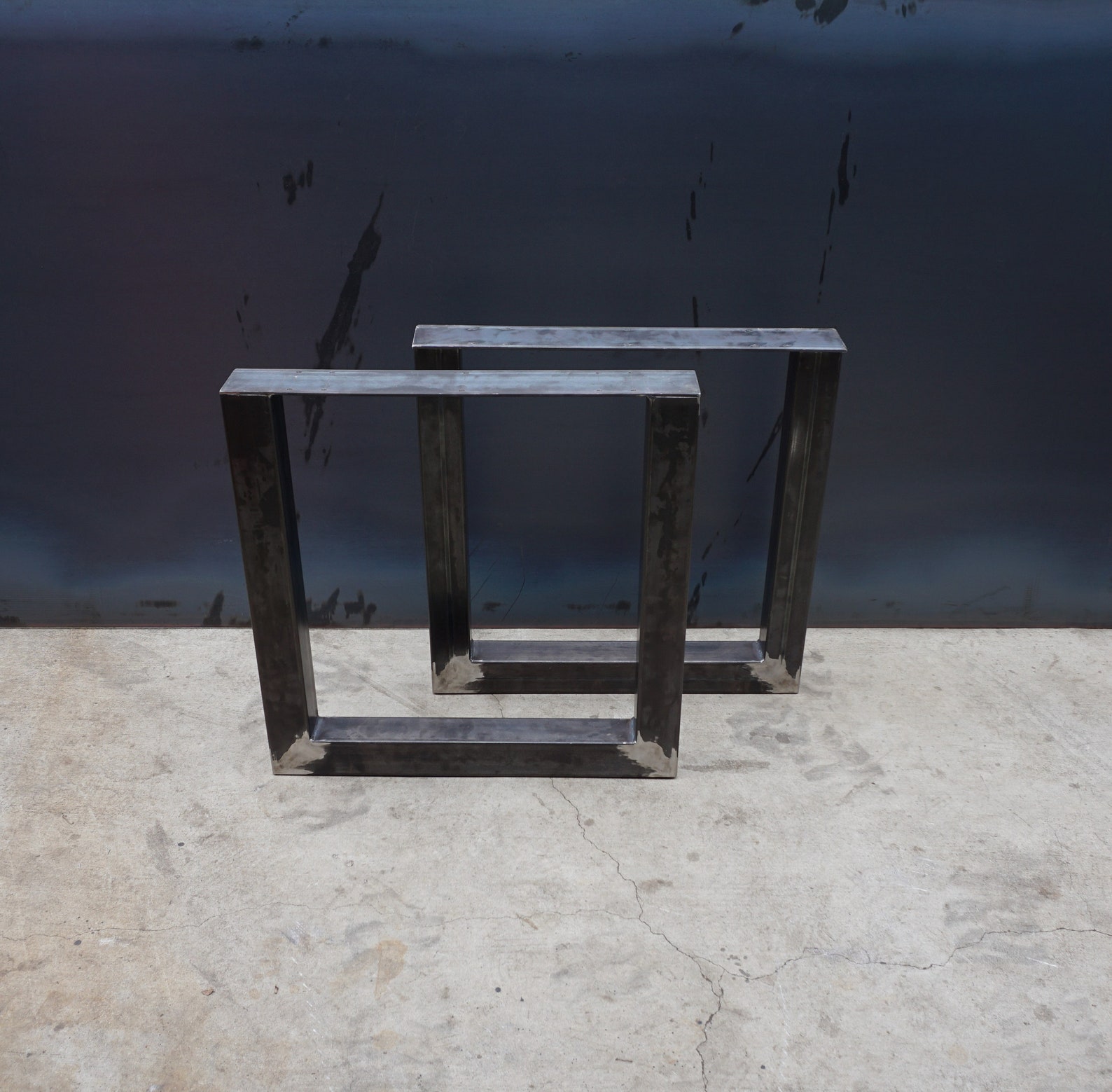 3'' X 3'' Metal Steel Iron Table Legs / Bases - Etsy