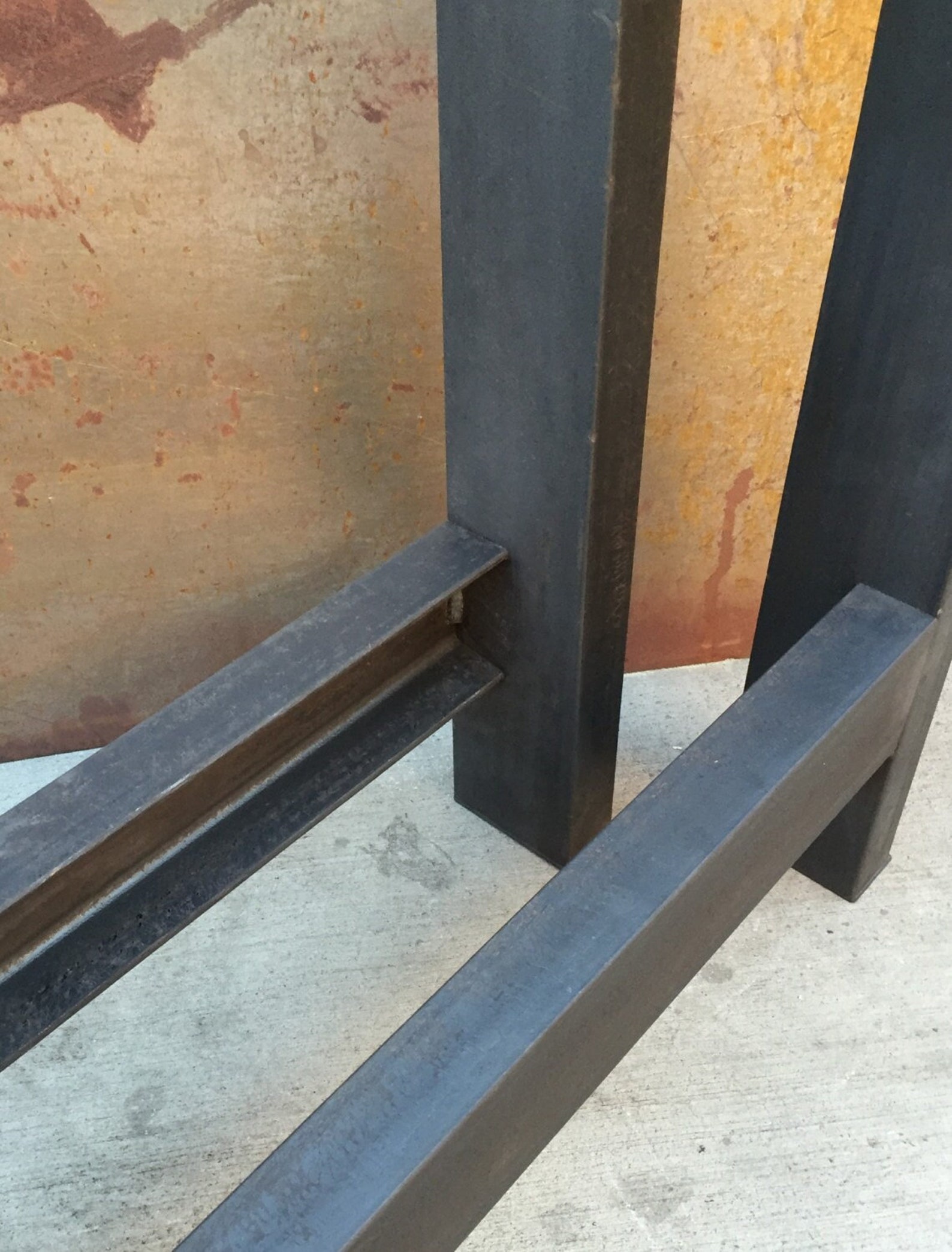 Metal Table Legs H Shape Set of 2 - Etsy