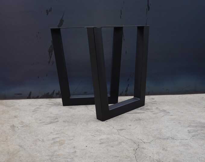 3'' X 3'' Taper Metal Steel Iron Table Legs / Bases, Any Size !!! - Etsy