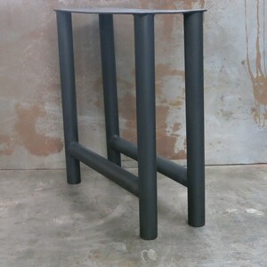 Metal Table Legs H Shape Set of 2 - Etsy