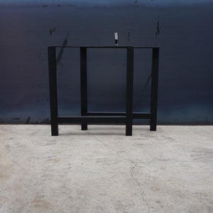 2'' X 2'' Metal Table Legs / Bases H Shape, Any Size !!! - Etsy