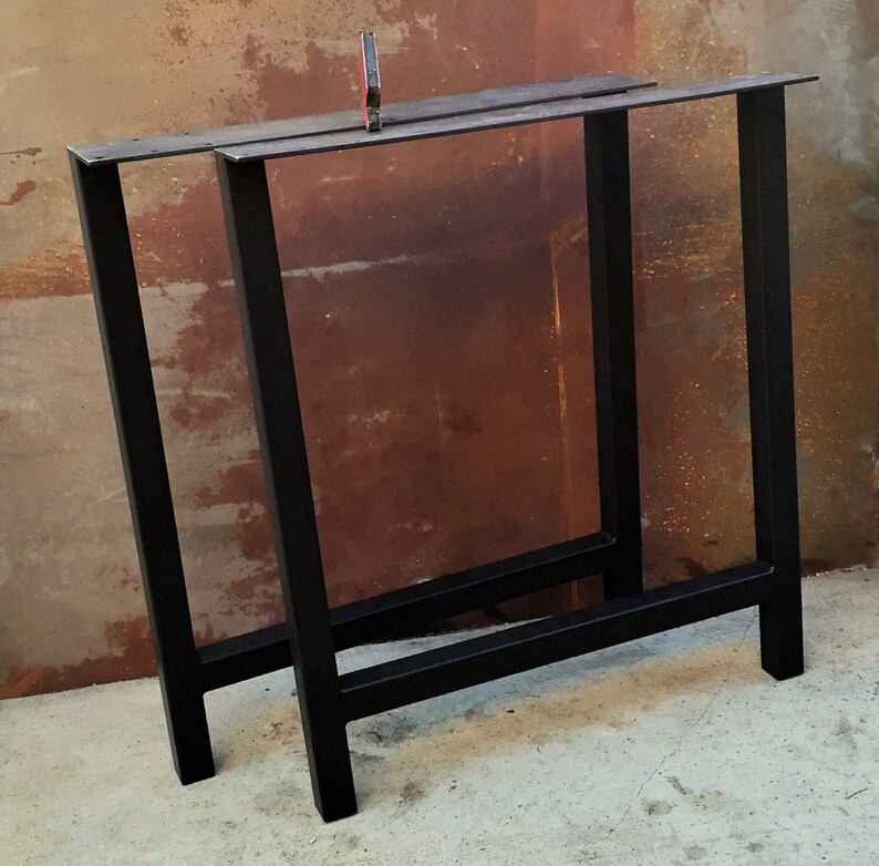 Steel Metal Table Legs / Bases H Shape - Etsy