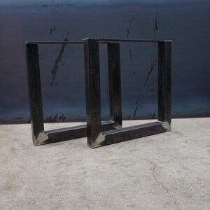 3'' X 3'' Metal Steel Iron Table Legs / Bases - Etsy