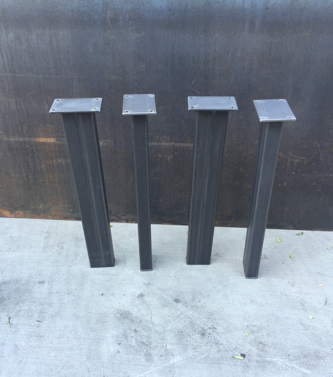 Metal Table Legs Set of 4 - Etsy