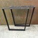 Metal Table Legs Taper Set of 2 Any Size - Etsy