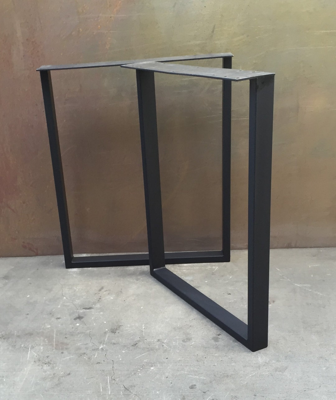 Metal Table Legs U Set of 2, Any Size !!! - Etsy