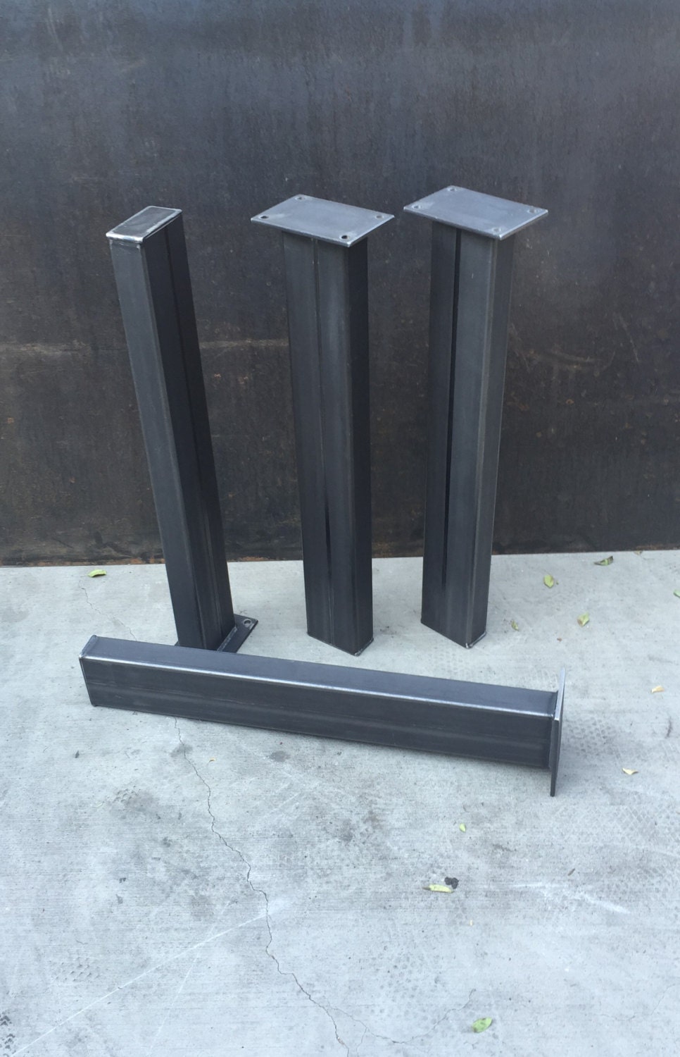 Metal table legs set of 4 | Etsy