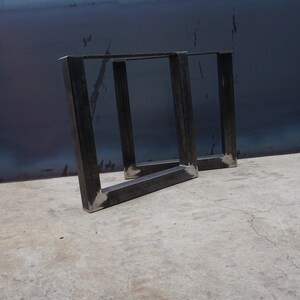 3'' X 3'' Metal Steel Iron Table Legs / Bases - Etsy