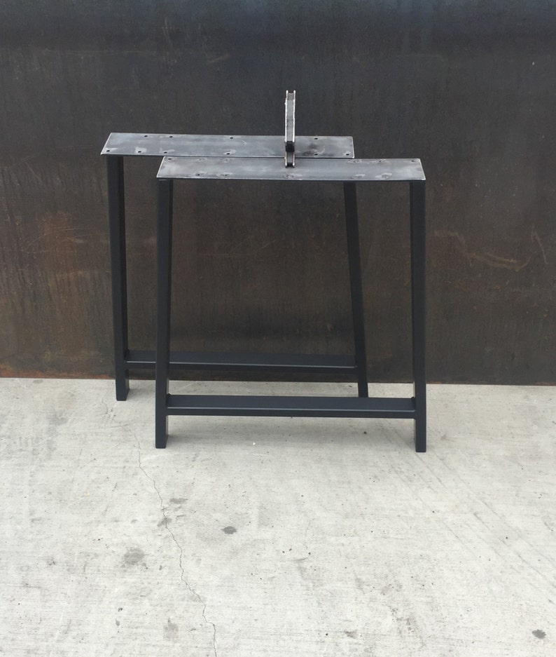 Metal Table Legs Taper Set of 2 - Etsy