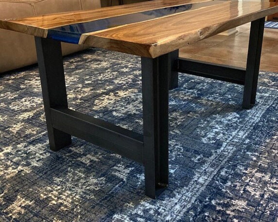 Metal Table Legs H Shape Set of 2 - Etsy