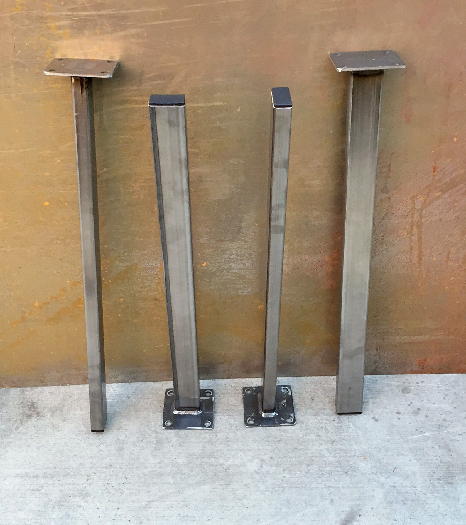 Metal Table Legs Set of 4 - Etsy