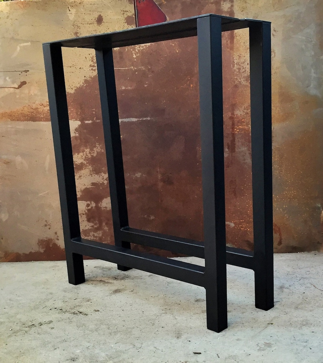 Steel Metal Table Legs / Bases H Shape - Etsy