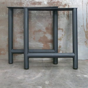 Metal Table Legs H Shape Set of 2 - Etsy