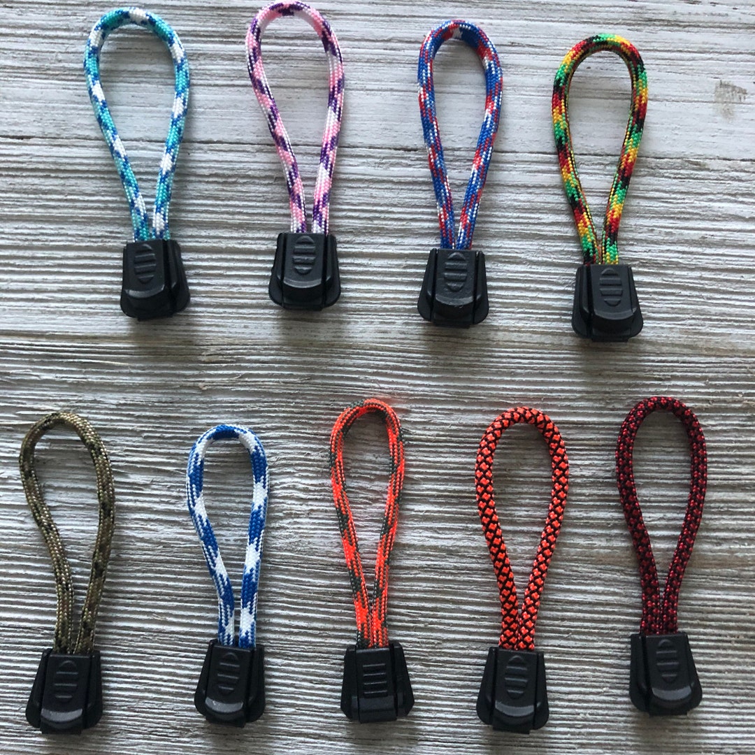 Paracord Zipper Replacement Pull Tab Paracord Zipper Pull for Bag - Etsy