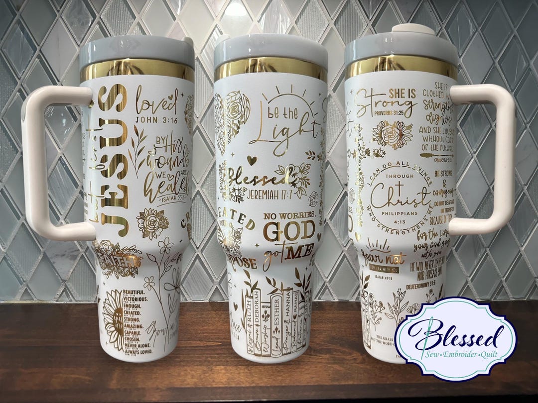 Bible Verse 40oz Tumbler - Etsy