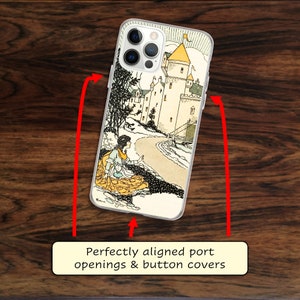 Fairy Tale Castle Iphone Case With Vintage Folk Story - Etsy