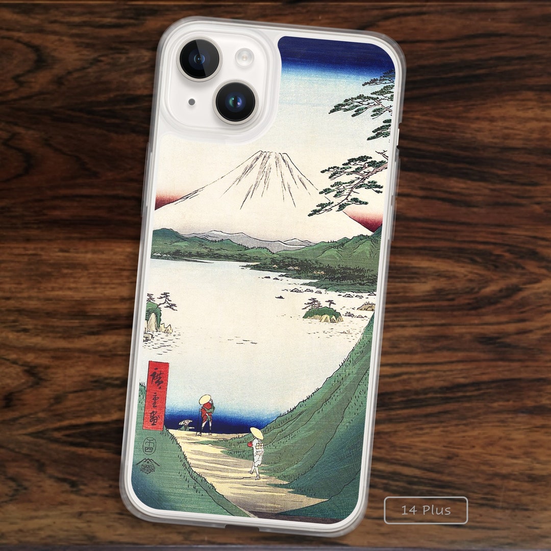 Japanese iPhone Case With Ukiyo-e Fine Art Asian Mount Fuji - Etsy