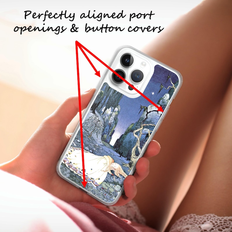 Art Deco iPhone Case: Fairy Tale Princess, by Virginia Sterrett (17) - Etsy