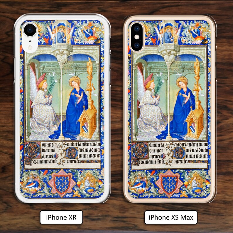 Medieval Book of Hours Iphone Case With Devotional Middle Ages - Etsy