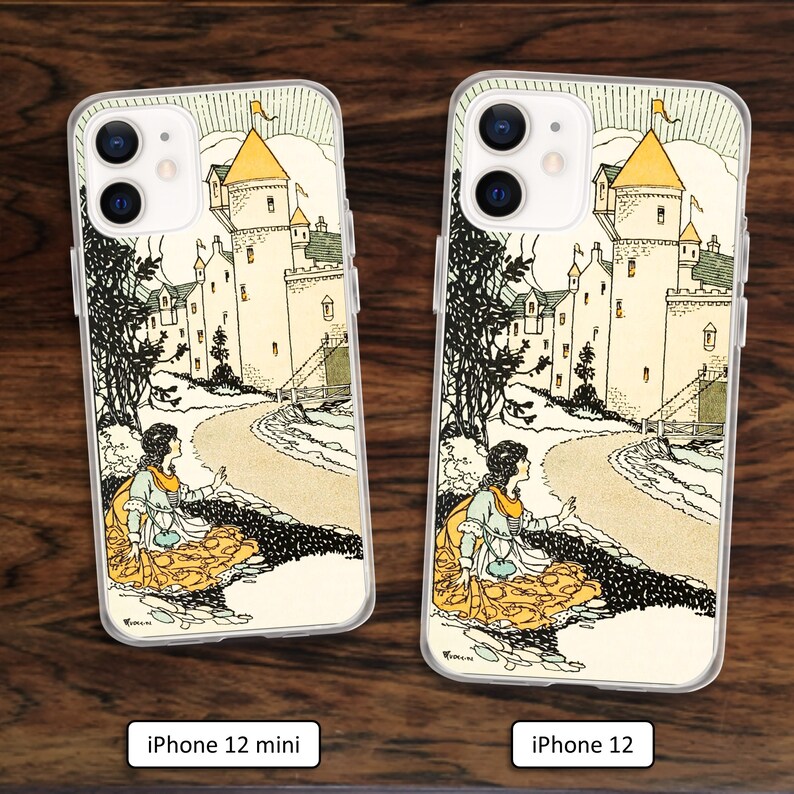 Fairy Tale Castle Iphone Case With Vintage Folk Story | Etsy