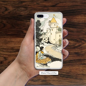 Fairy Tale Castle Iphone Case With Vintage Folk Story - Etsy