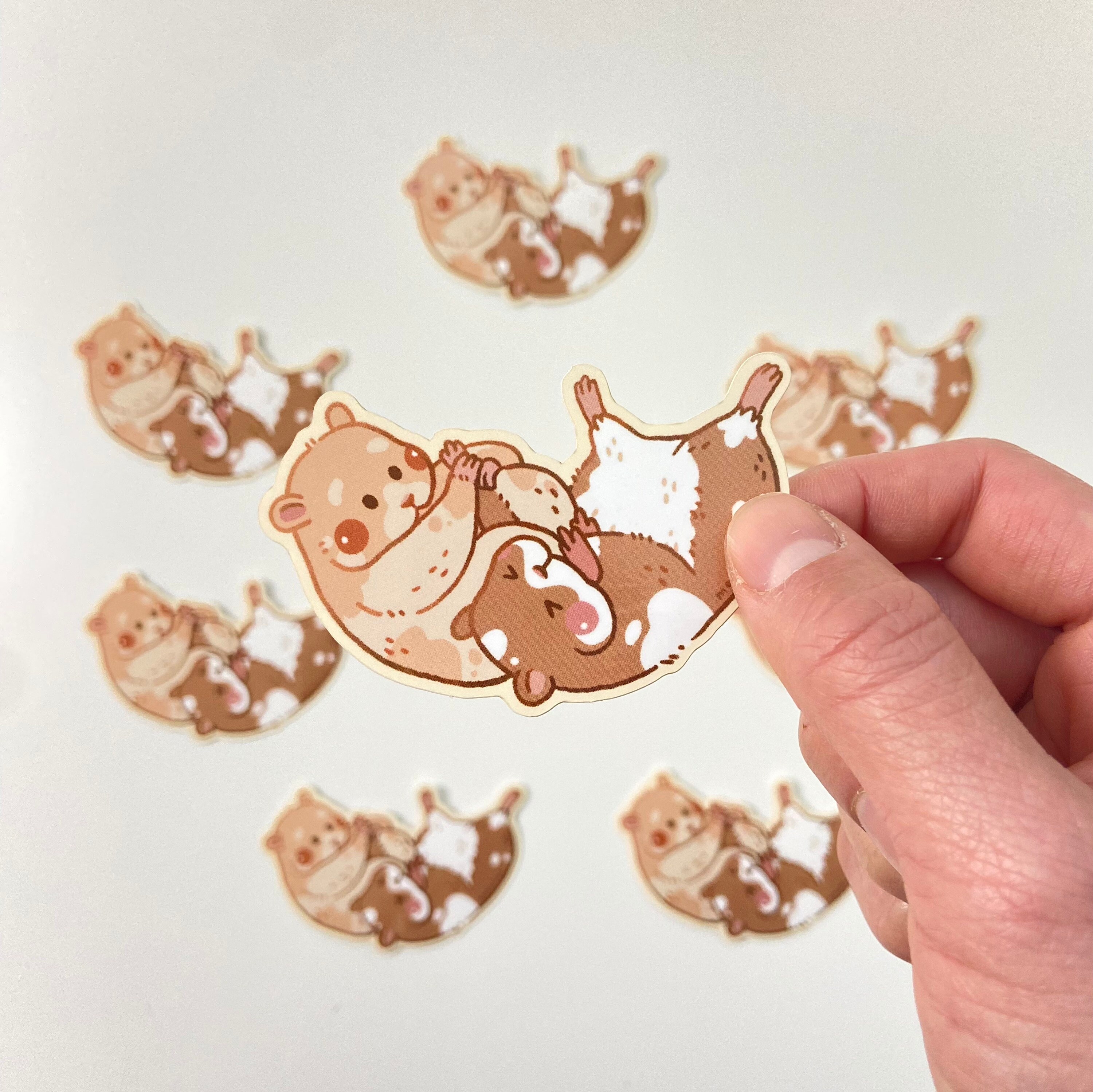 Hamster Armbar BJJ Sticker Cute BJJ Art Jiu Jitsu MMA - Etsy