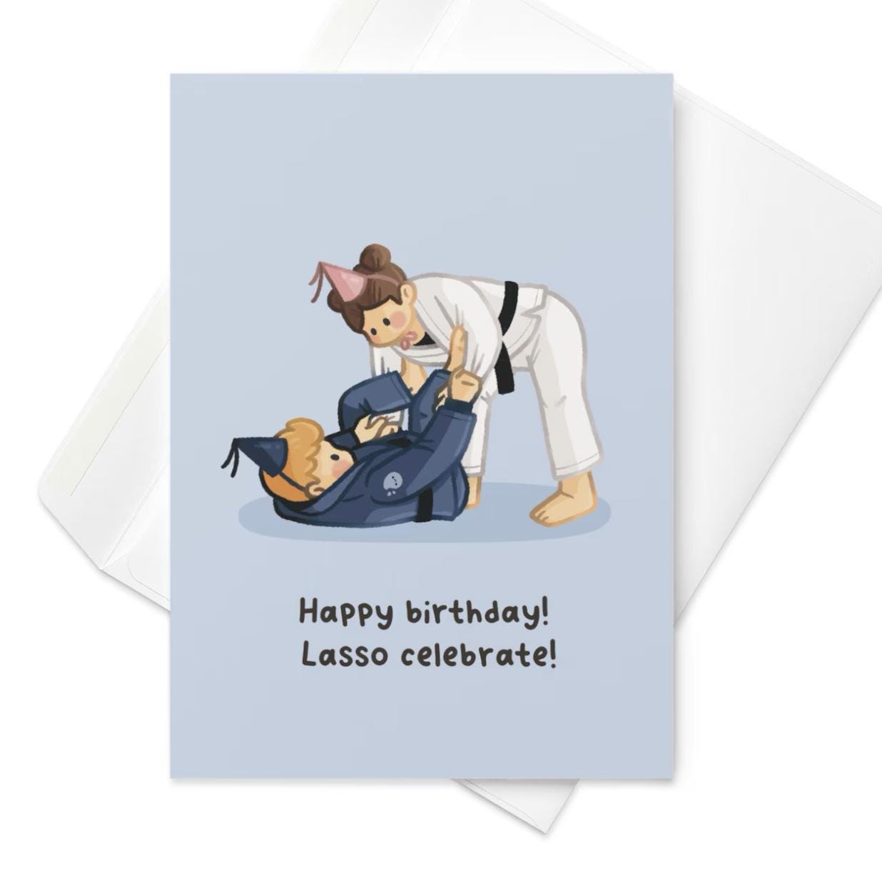 Jiu Jitsu BJJ Card Bundle: Friendship, Birthday, Valentines, Thank You ...