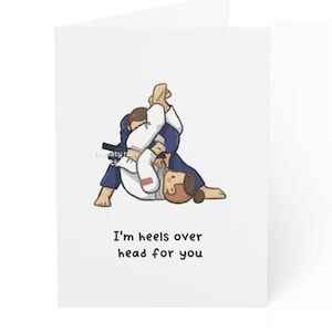 Jiu Jitsu BJJ Card Bundle: Friendship, Birthday, Valentines, Thank You ...